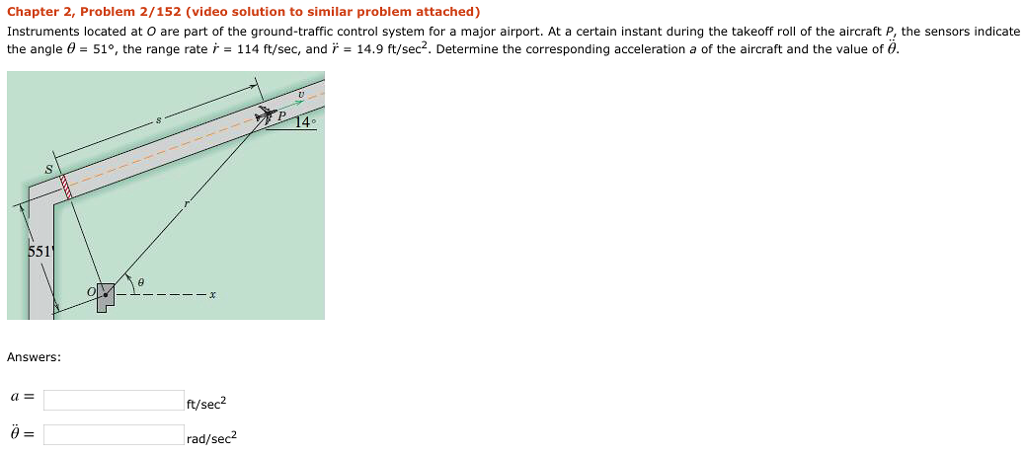 Solved Chapter 2, Problem 2/152 (video solution to similar | Chegg.com