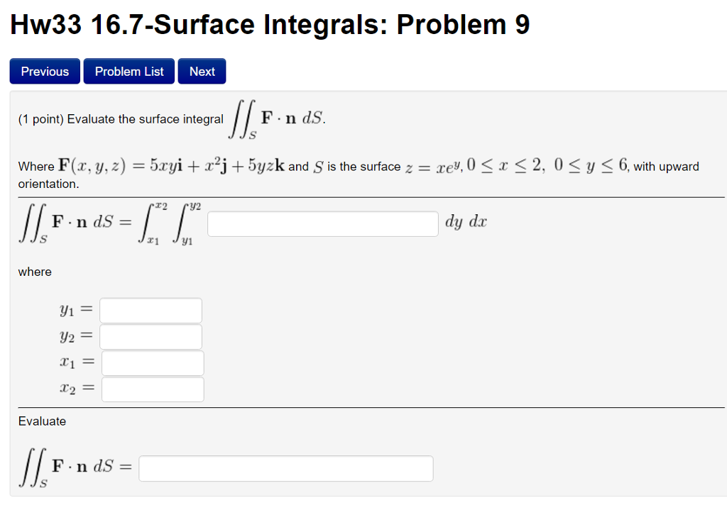 Solved Evaluate the surface integral doubleintegral_s F | Chegg.com