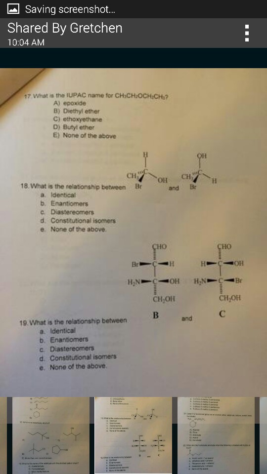Solved What is the IUPAC name for CH3CH2OCH2CH3? What is | Chegg.com