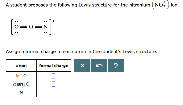 Solved A student proposes the following Lewis structure for | Chegg.com