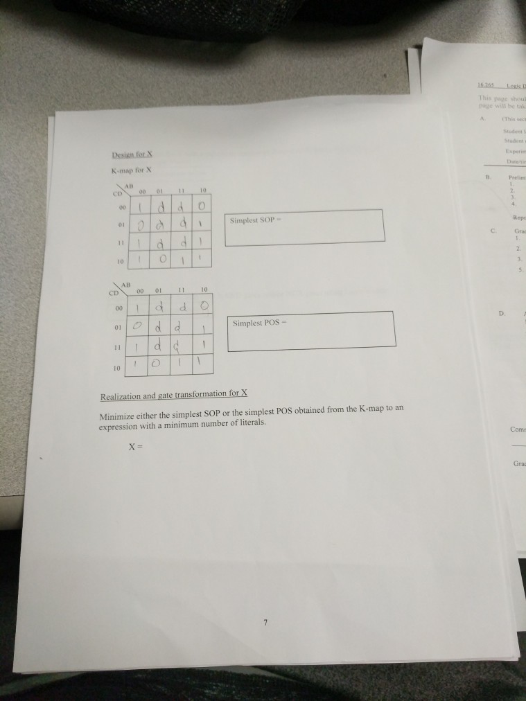 Solved 2 Experiment 2 Design of a Code Converter 1. Input | Chegg.com