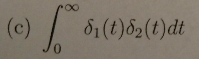 Solved Integral from 0 to infinity of the product of two | Chegg.com