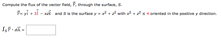Solved Compute the flux of the vector field, vector F, | Chegg.com