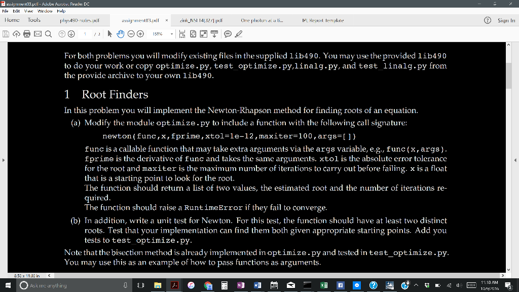 Here is what I understand: there is a library. I have | Chegg.com