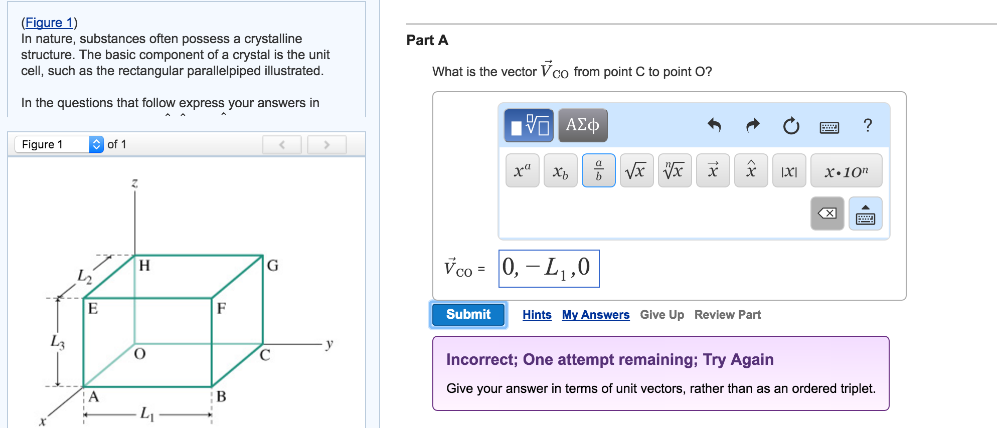 Solved In nature, substances often possess a crystalline | Chegg.com