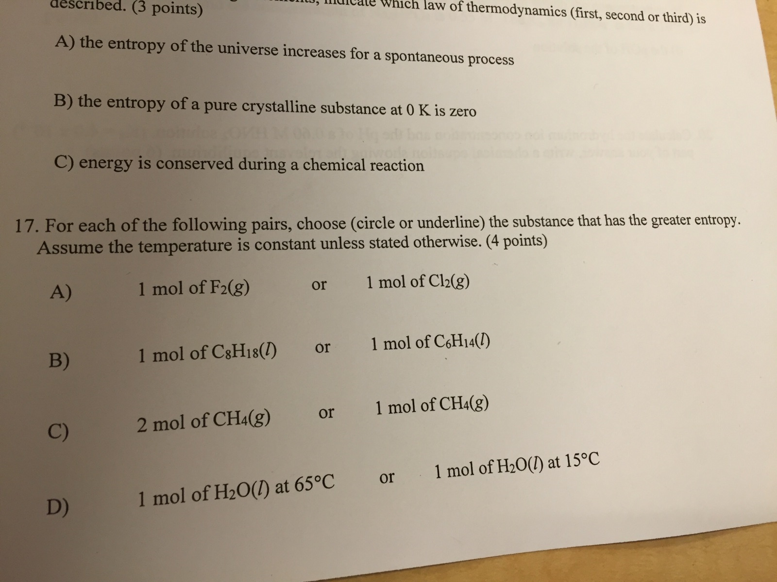 Solved The entropy of the universe increases for a | Chegg.com
