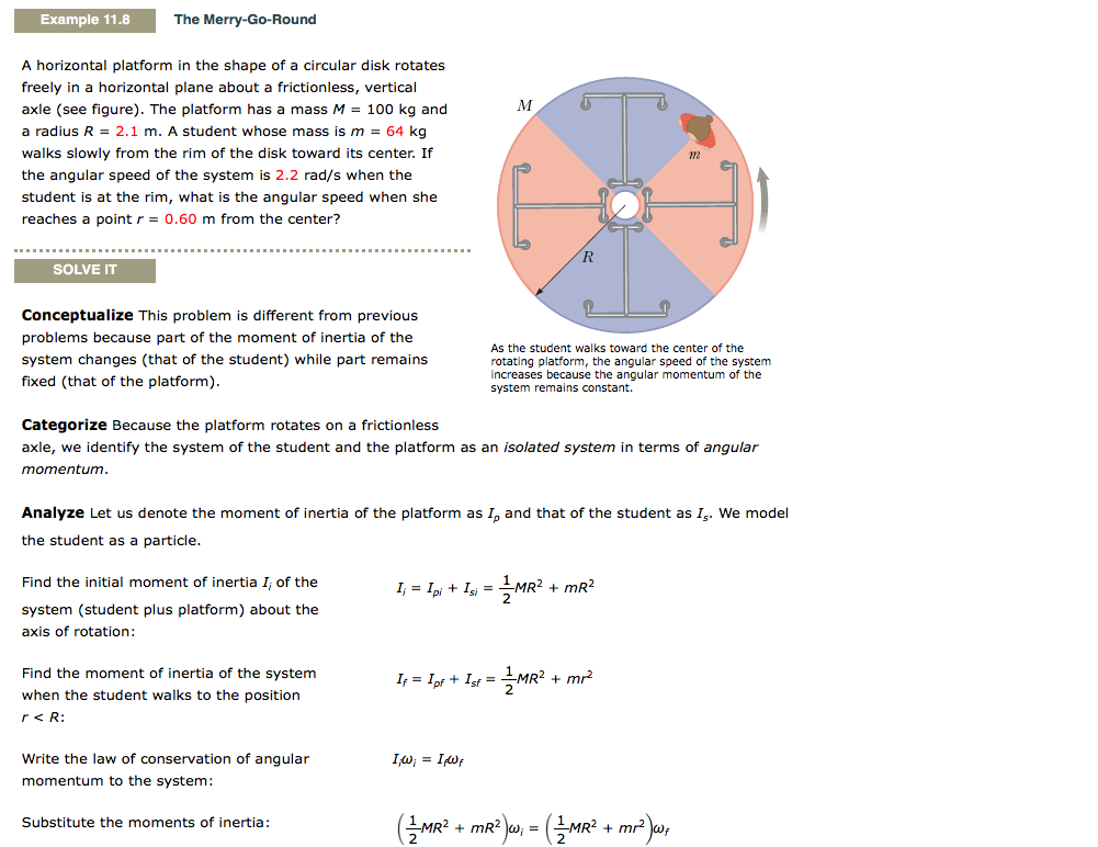 Angular Speed Merry Go Round