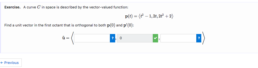 Solved A curve C in space is described by the vector-valued | Chegg.com