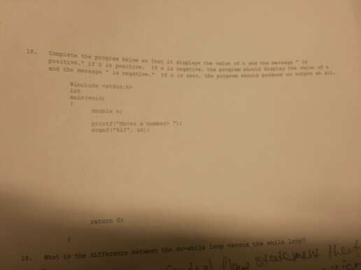 Solved 1 Complete the program below so that it tipLeys th" | Chegg.com