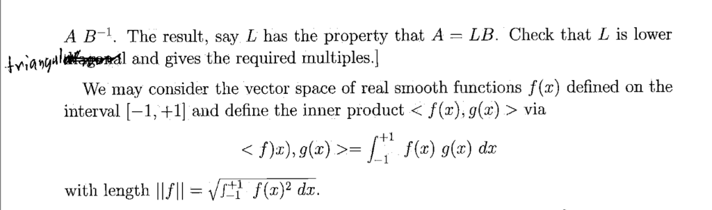 Solved # 4: Perform the Gram-Schmidt process to the vectors | Chegg.com