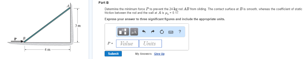 Solved Determine The Minimum Force P To Prevent The 24 Kg