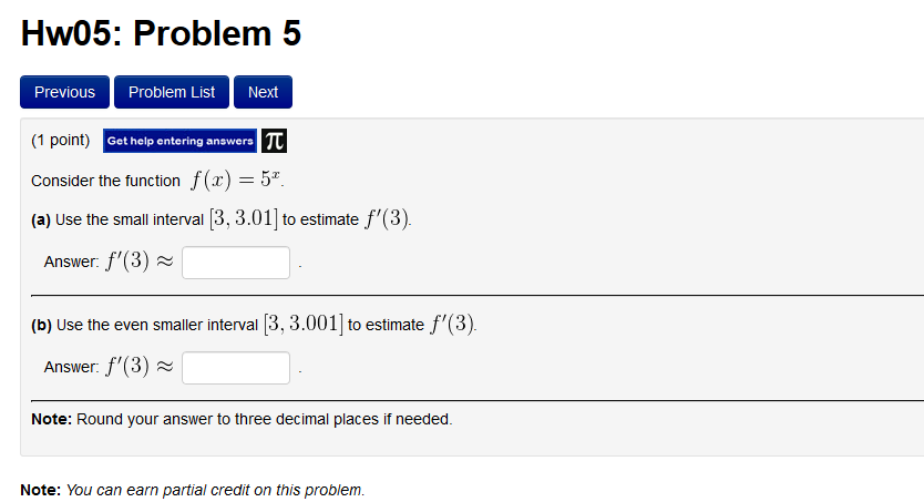 Solved Hw05: Problem 5 PreviouS Problem List Next Get help | Chegg.com