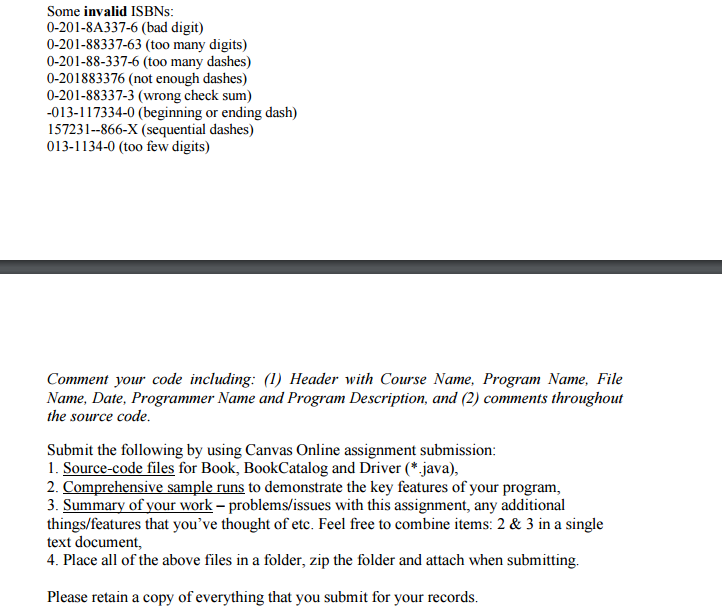 Book Cataloging System Write a program to manage a | Chegg.com