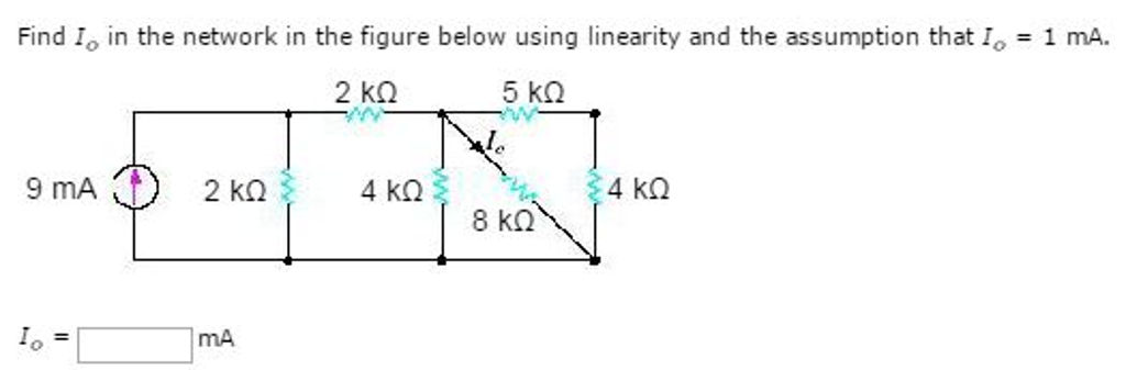 Solved Find I_o in the network in the figure below using | Chegg.com