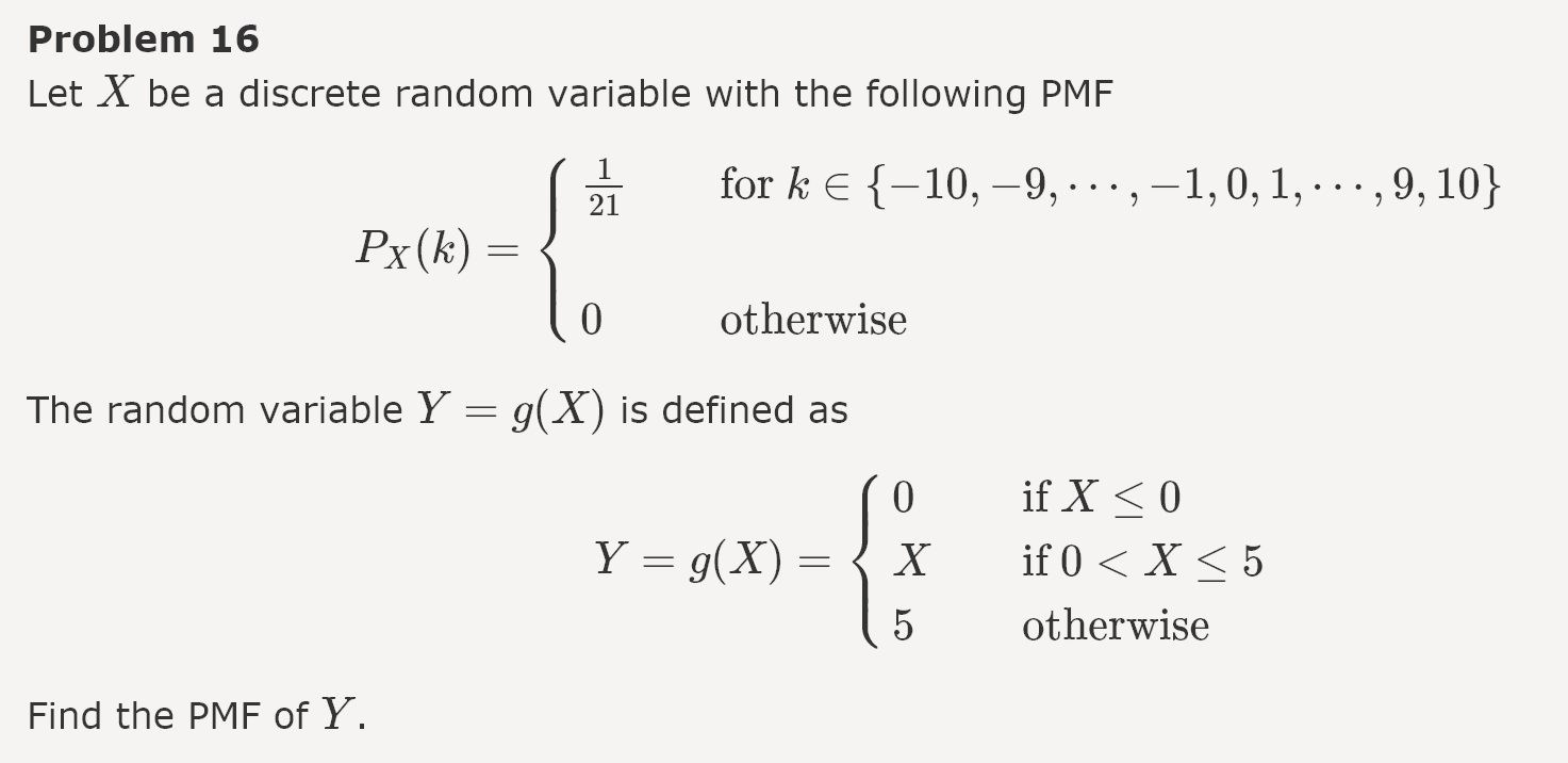 Solved Let X Be A Discrete Random Variable With The