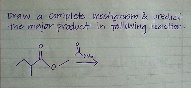 Solved Draw a complete mechanism & predict the major product | Chegg.com