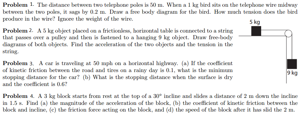 Solved Problem 1. The distance between two telephone poles | Chegg.com