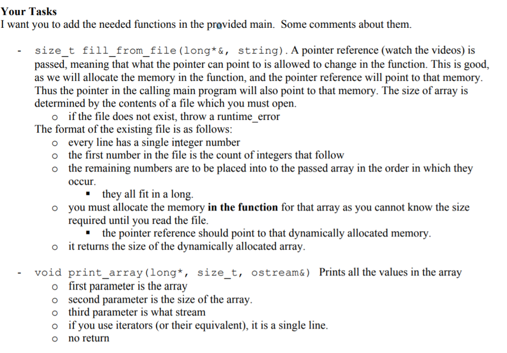Solved c++ arrays arrays.h #ifndef LAB11_ARRAYS #define | Chegg.com