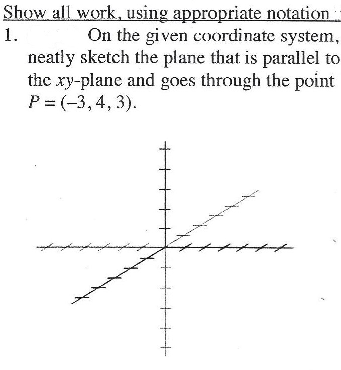 Solved Show all work, using appropriate notation On the | Chegg.com