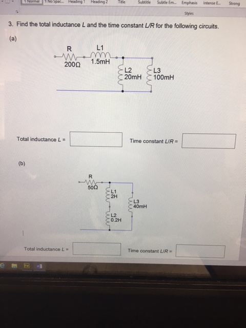 Solved Can someone help me with this inductance question | Chegg.com