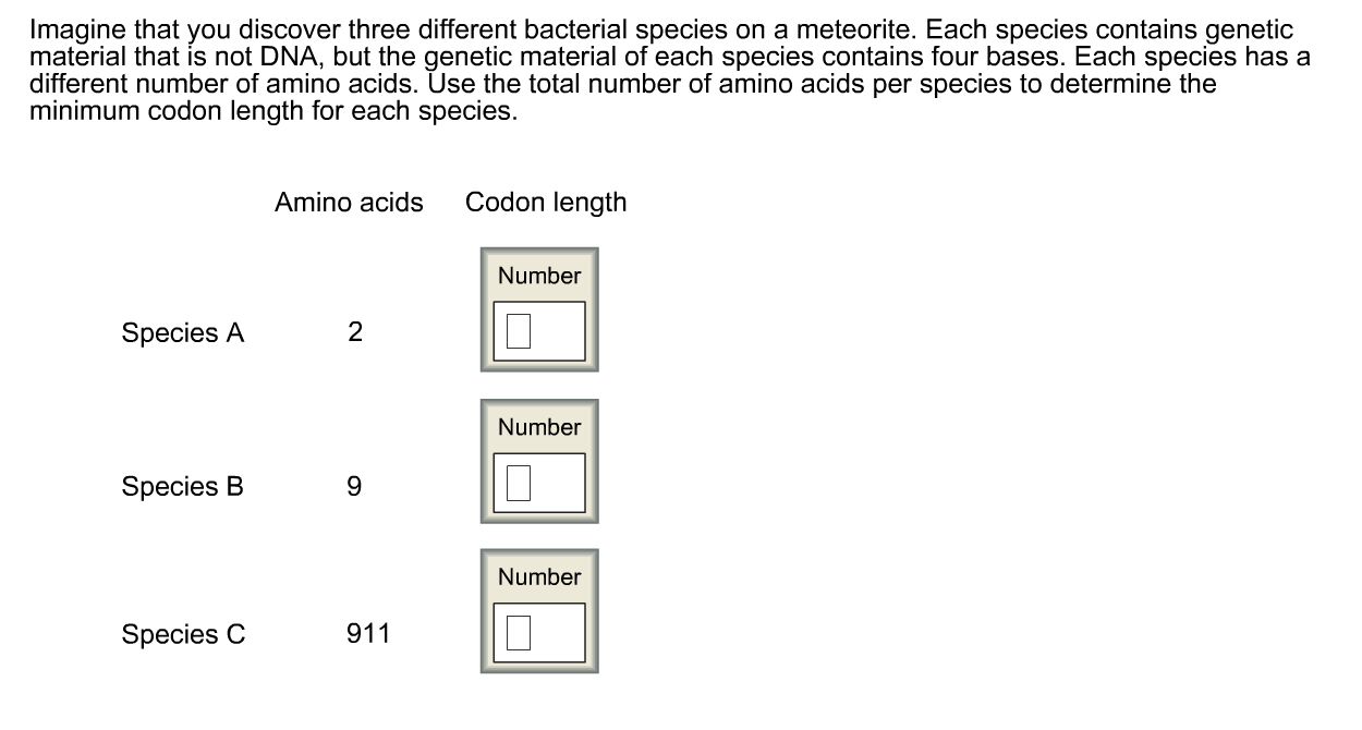 Solved Imagine that you discover three different bacterial | Chegg.com