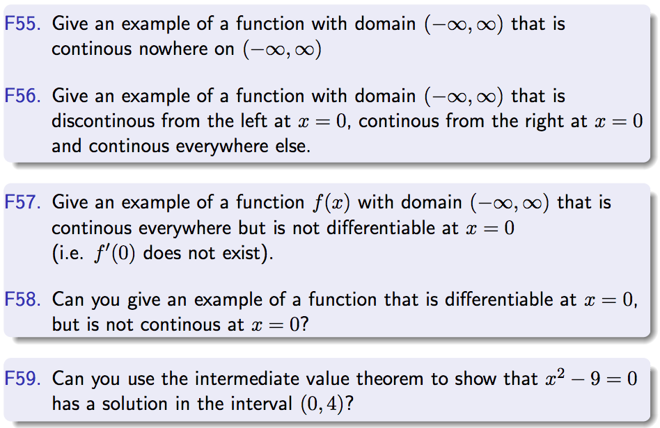 Solved Give an example of a function with domain (-infinity, | Chegg.com