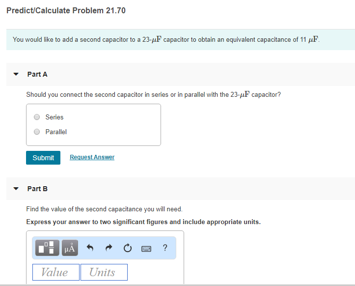 Solved Predict/Calculate Problem 21.70 You would like to add | Chegg.com
