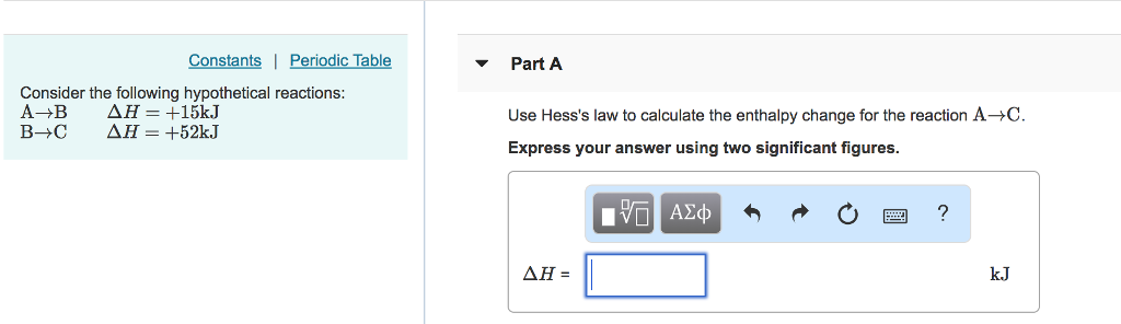 Solved dic Table Part A Consider the following hypothetical | Chegg.com
