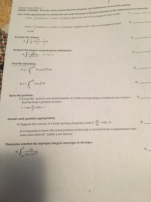 Solved Use a finite approximation to estimate the area under | Chegg.com