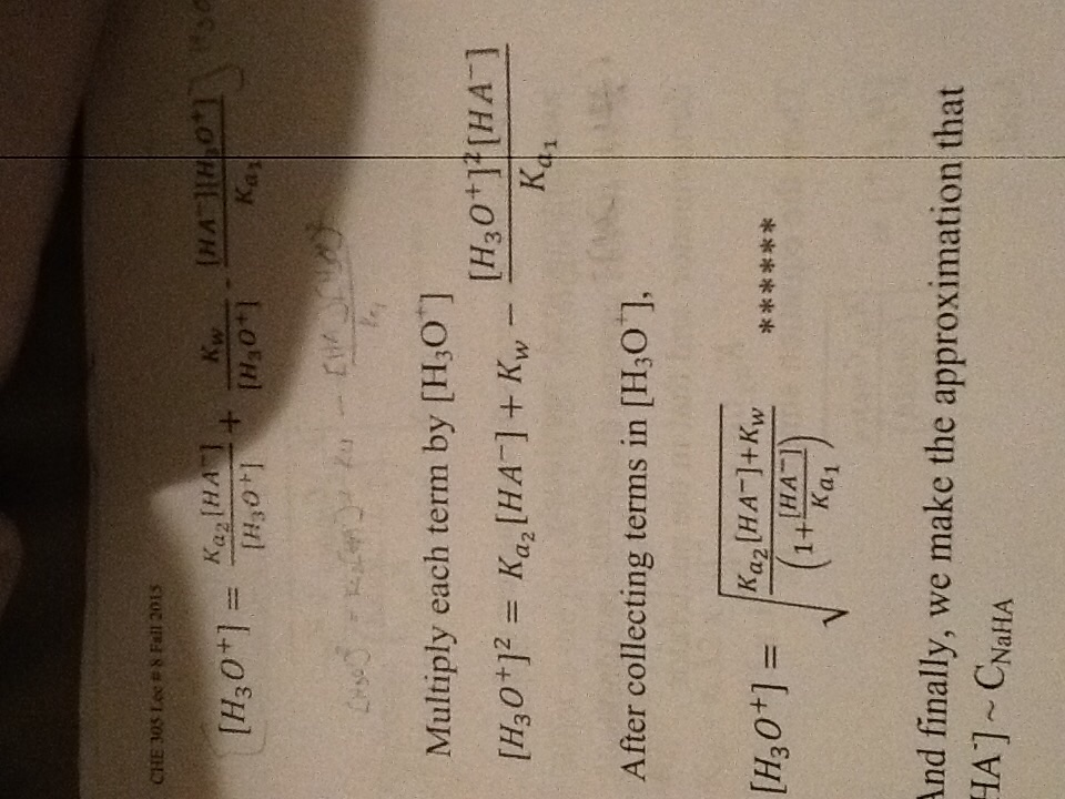 Solved Derive the bottom equation from the top equation. | Chegg.com