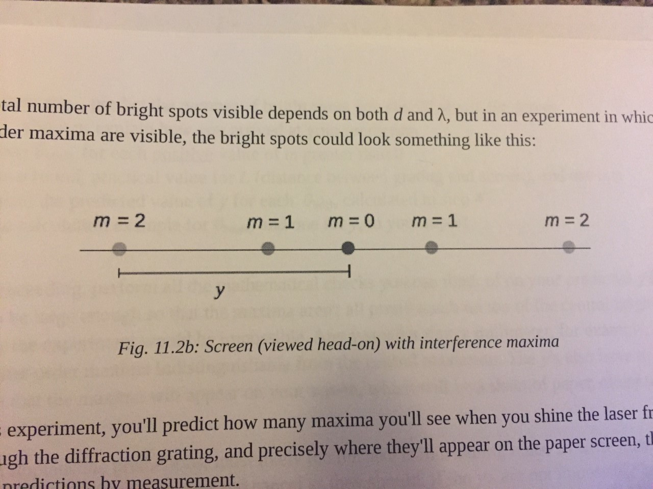 Solved The total number of bright spots visible depends on | Chegg.com