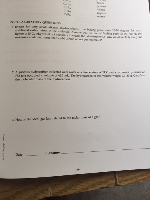 Solved oratory Exercises abora of water temperature and | Chegg.com