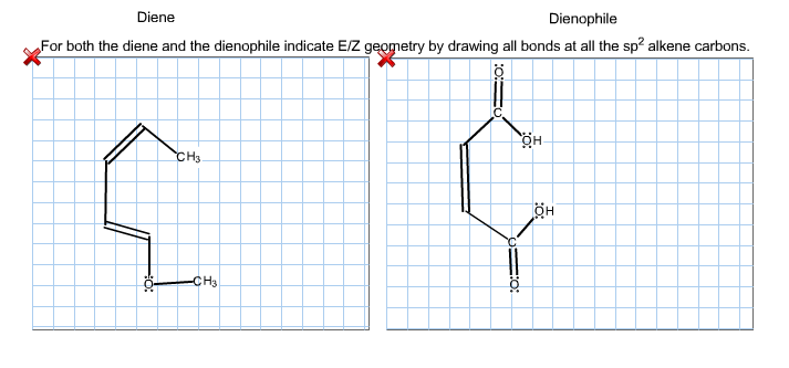 Solved Draw the diene and dienophile that would be combined | Chegg.com