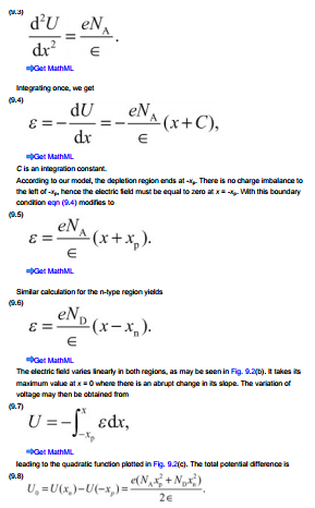4. The doping density across a p-n junction is of the | Chegg.com
