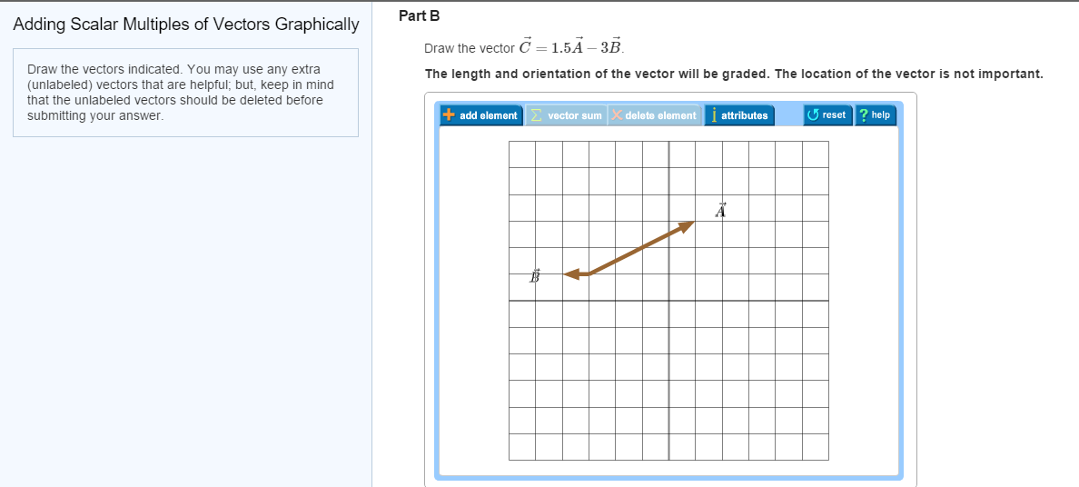 Solved Adding Scalar Multiples of Vectors Graphically | Chegg.com Solved Adding Scalar Multiples of Vectors Graphically | Chegg.com