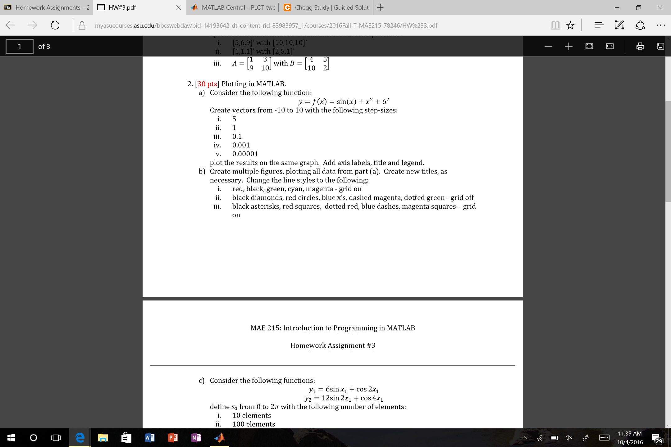 Working With MATLAB Function Files Write A Function Chegg
