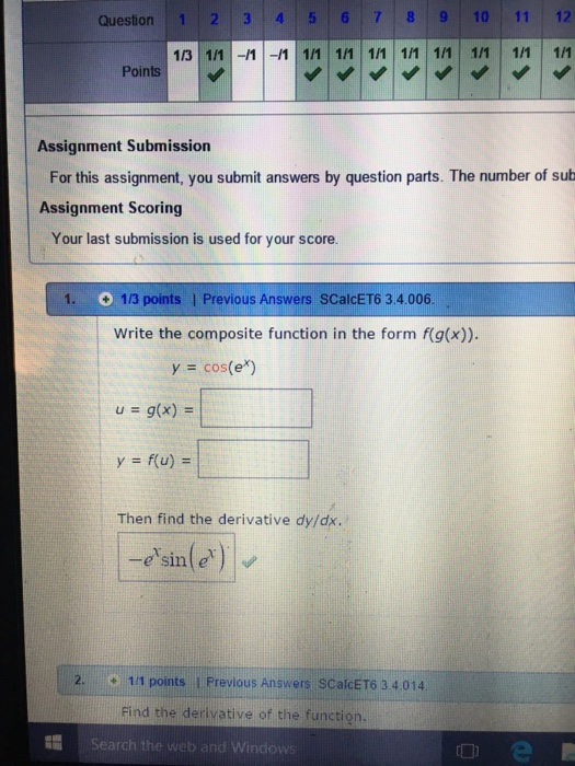 Solved Assignment Submission For this assignment, you submit | Chegg.com