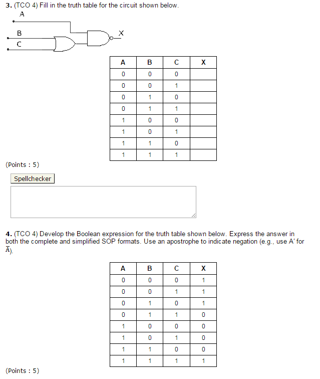 Solved Fill in the truth table for the circuit shown below. | Chegg.com Solved Fill in the truth table for the circuit shown below. | Chegg.com