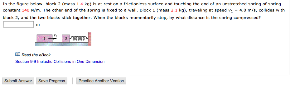 Solved In the figure below, block 2 (mass 1.4 kg) is at rest | Chegg.com