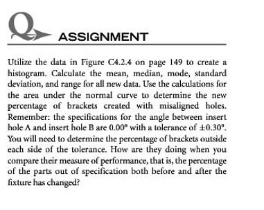 ASSIGNMENT utilize the data in Figure C on page 149 | Chegg.com