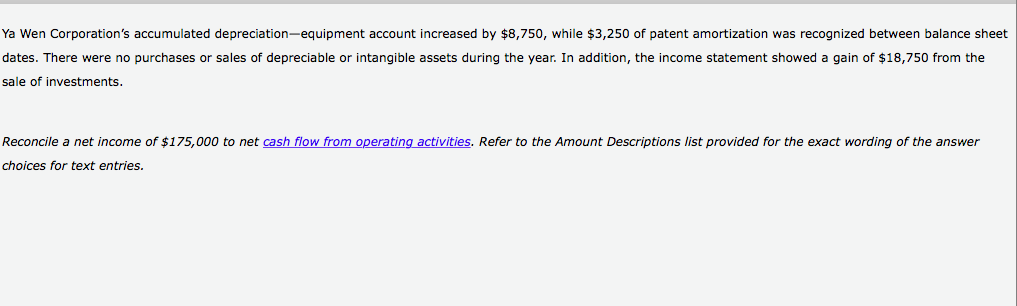 Solved Ya Wen Corporation s Accumulated Chegg solved-ya-wen-corporation-s-accumulated-chegg