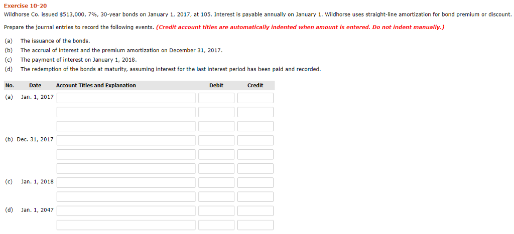 Solved Exercise 10-13 (Part Level Submission) Cullum ber | Chegg.com