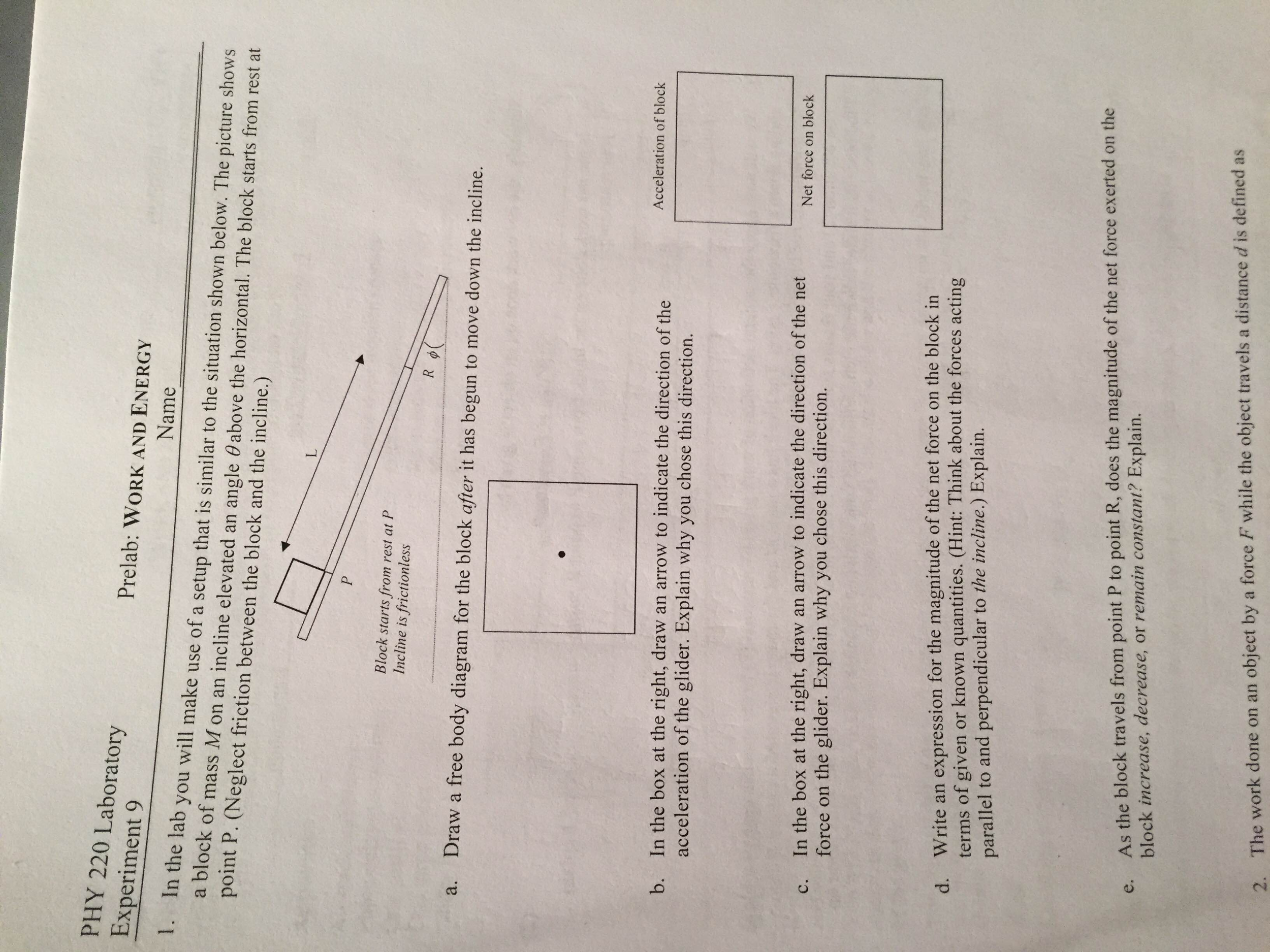 Solved 1. In the lab you will make use of a setup that is | Chegg.com