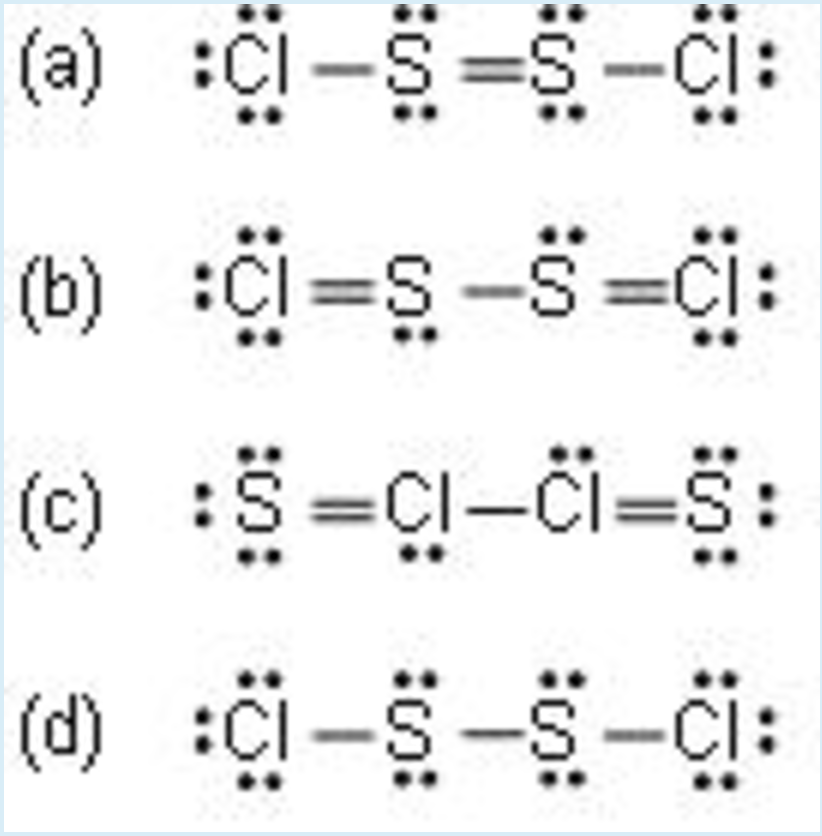 Solved - Which Lewis structure has adjacent-like charges? | Chegg.com