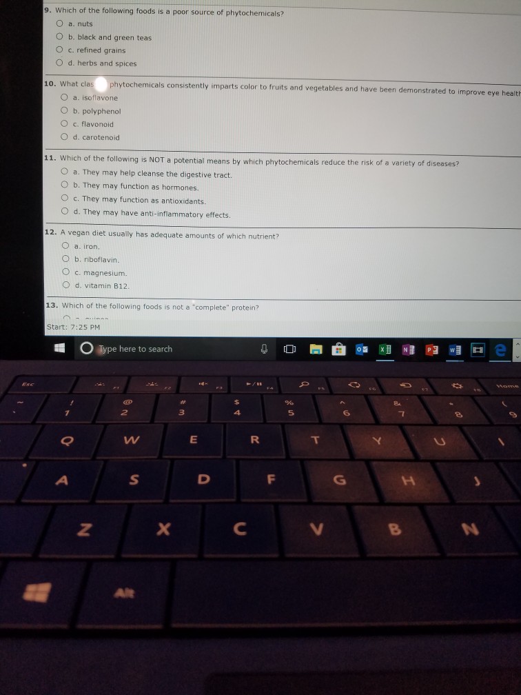 Solved 9. Which of the following foods is a poor source of | Chegg.com