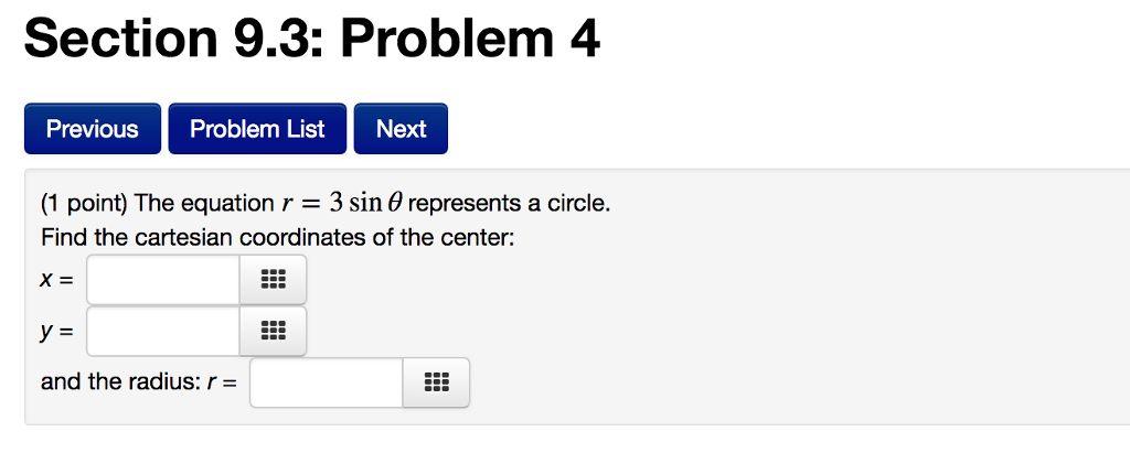 Solved Section 9.3: Problem 4 Previous Problem List Next (1 | Chegg.com