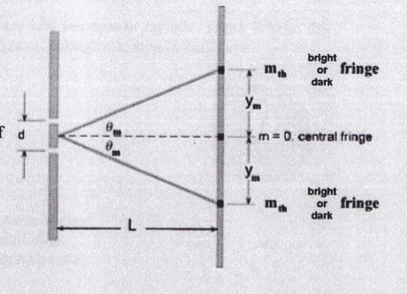 Solved A Young's Double Slit type experiment has the slits | Chegg.com