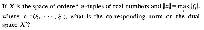 Solved If X is the space of ordered n-tuples of real numbers | Chegg.com