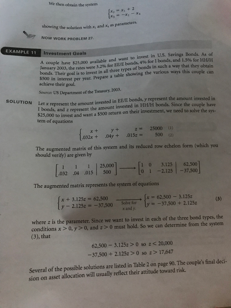 Solved Chapter 2 Systems of Linear Equations: Matrices | Chegg.com