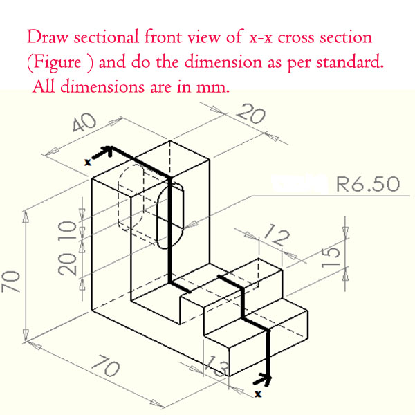 Solved Below in Figure QI is an isometric drawing of a | Chegg.com